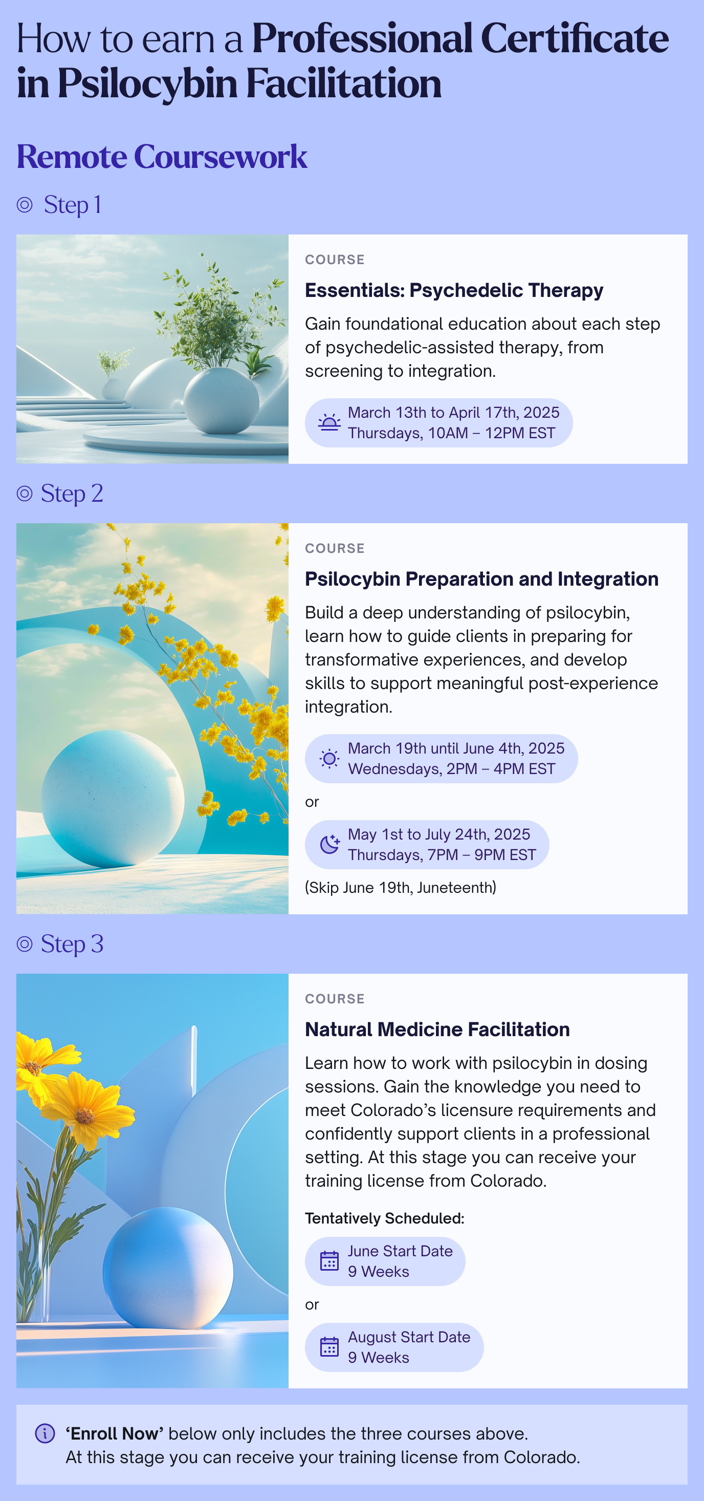 Psilocybin Facilitation | Professional Certificate | Fluence